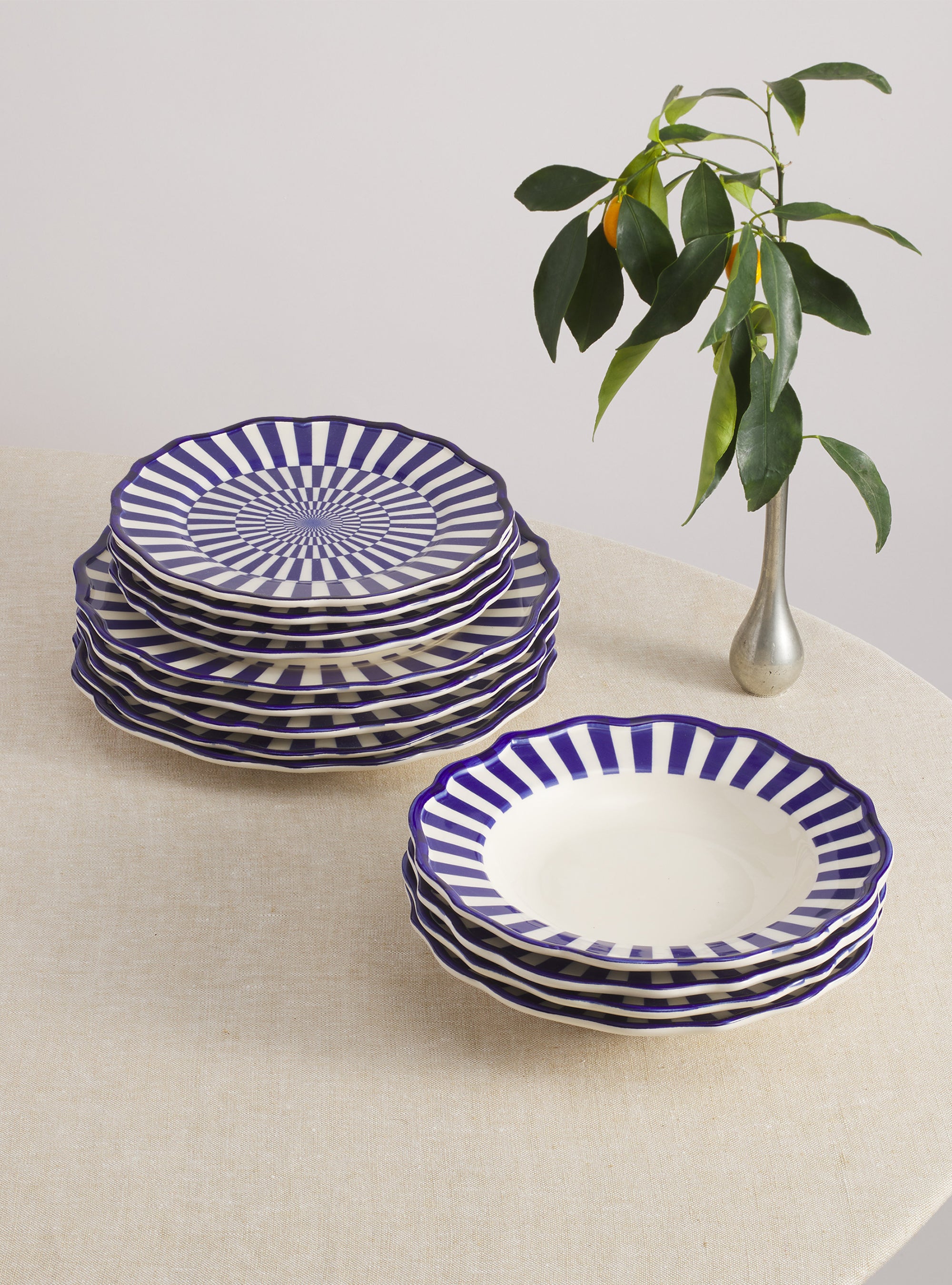 Riviera 12 Piece Dinnerware Set with Pasta Bowl - Special Edition – Maison Madison Home